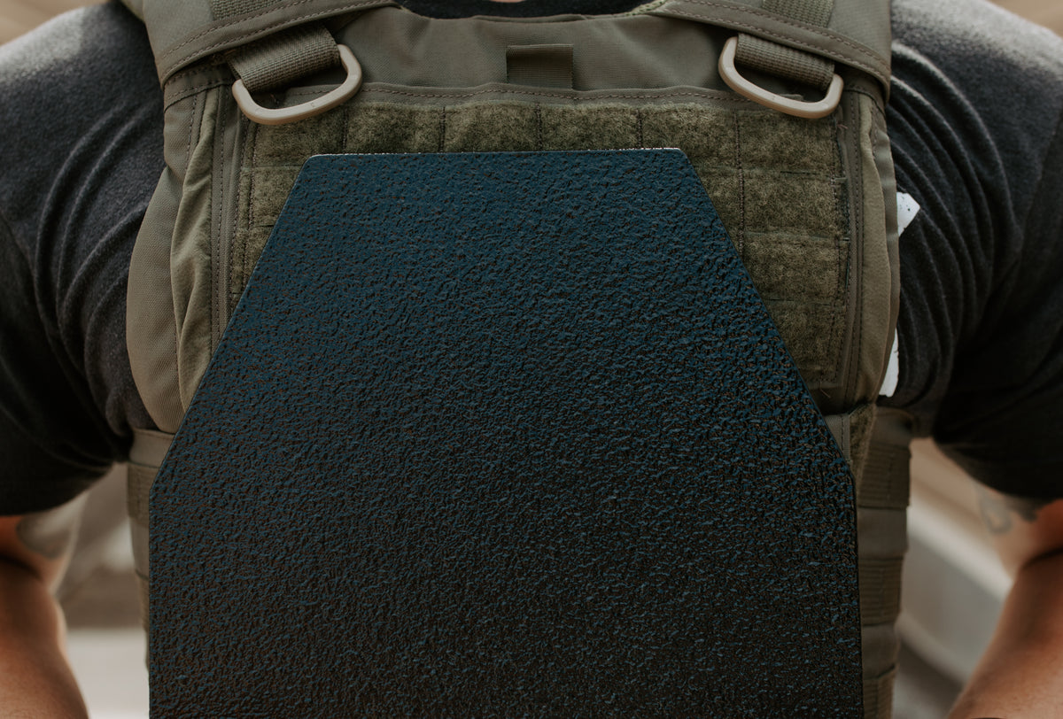 Raider Body Armor NIJ Level III+ (8" x 10" Shooters Cut - Flat) NIJ 01 ...