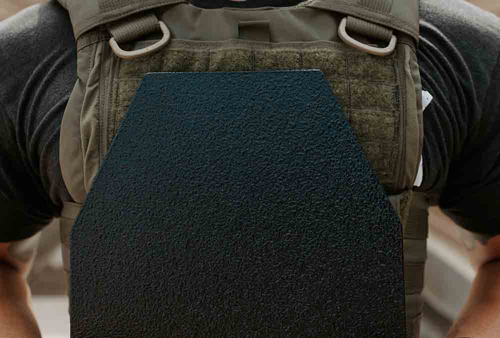 Raider Body Armor NIJ Level III+ (8" x 10" Shooters Cut - Curved) NIJ ...